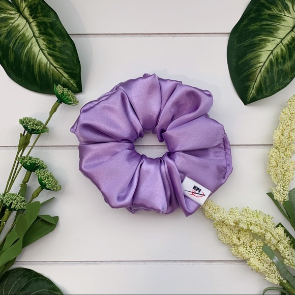 Accessories | Handmade Purple Mini Xxl Scrunchie | Poshmark